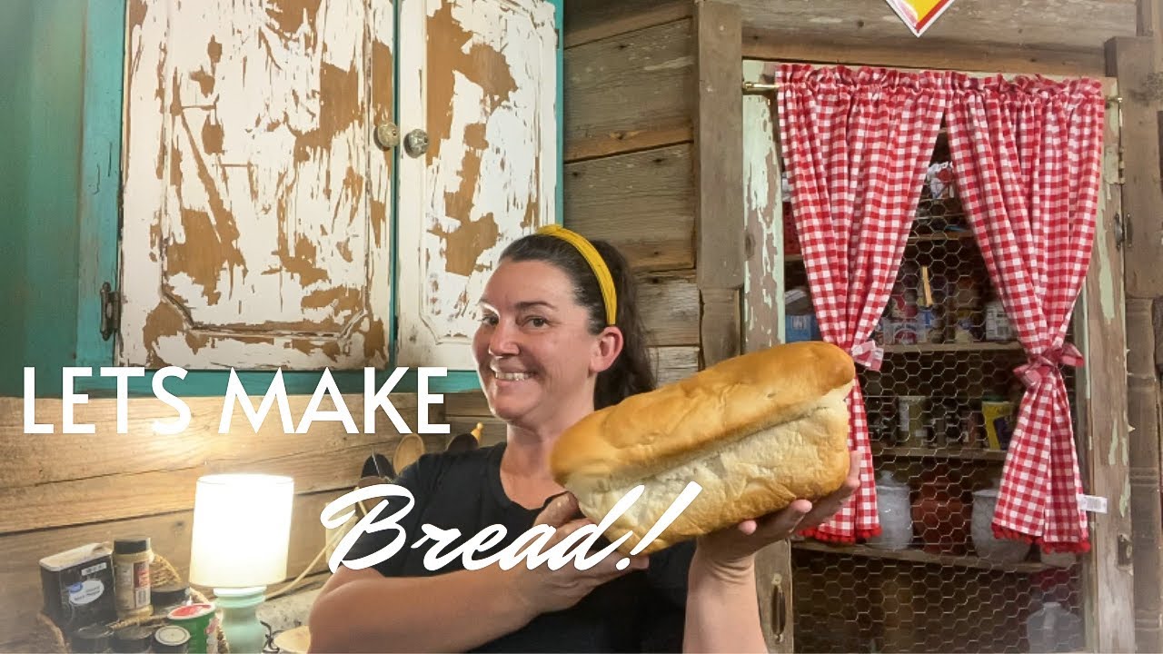 Homesteading | EASY Handmade Sandwich Bread - YouTube