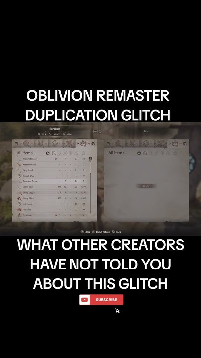 Duplicate Anything Super Easily But There Is A Catch | Oblivion Remaster - YouTube