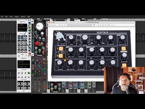 Moog minitaur @ VCV RACK - YouTube