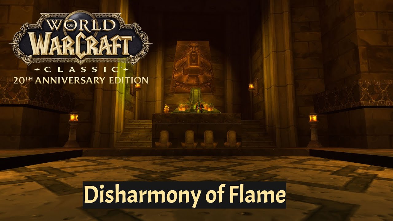 Disharmony of Flame | Overmaster Pyron | Rogue Gameplay | WoW Classic ...