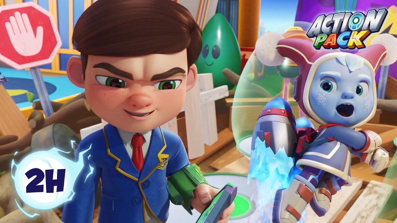 A Chilly Challenge! Cold Snap Joins the Class! ️🏫 | Action Pack | Kids ...
