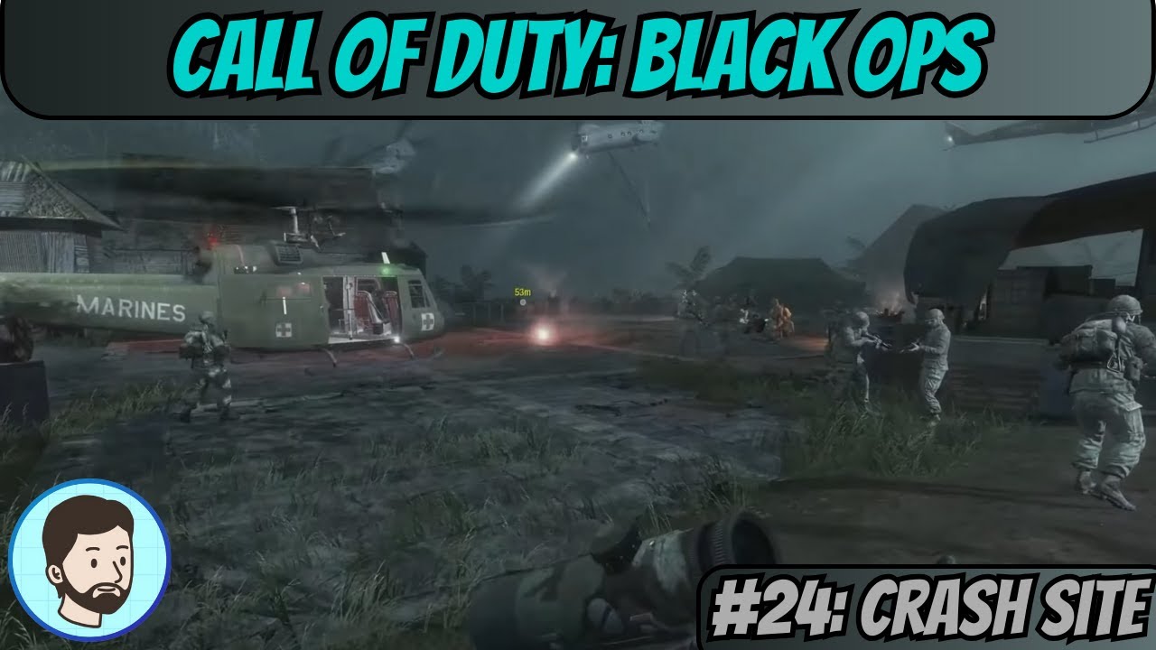 Call of Duty: Black Ops (PC) - Part 24: Crash Site - YouTube