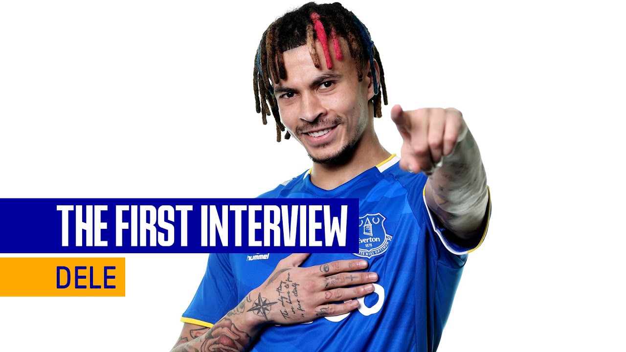 DELE SIGNS FOR EVERTON! | FIRST INTERVIEW WITH DEADLINE DAY SIGNING ...