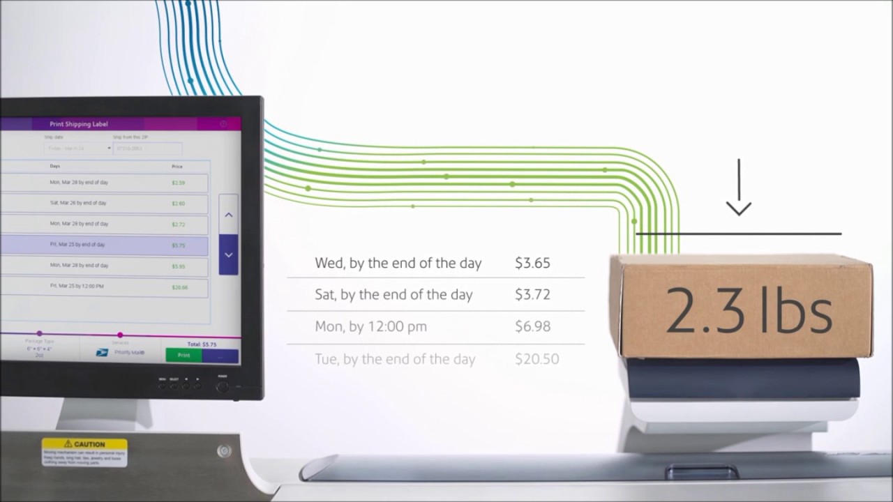 SendPro P3000 from Pitney Bowes - YouTube