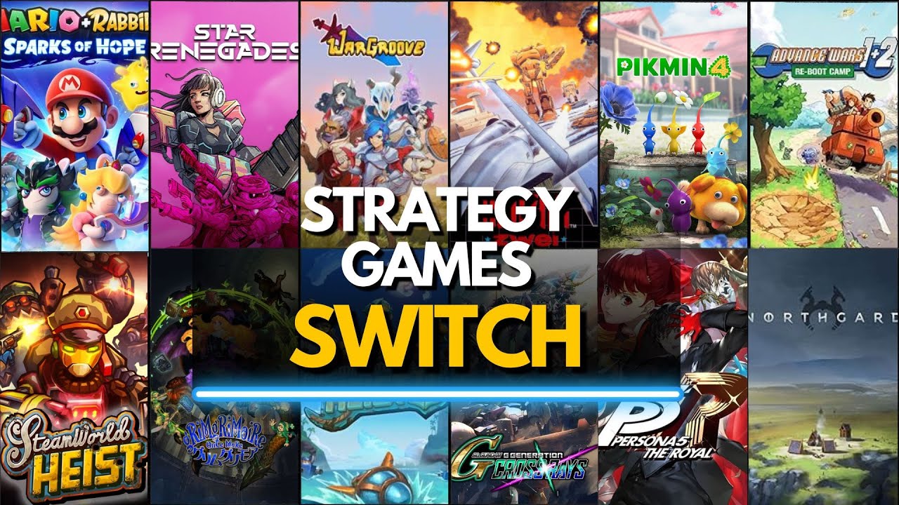 TOP 50 BEST STRATEGY Games on Nintendo Switch You Need to play - YouTube