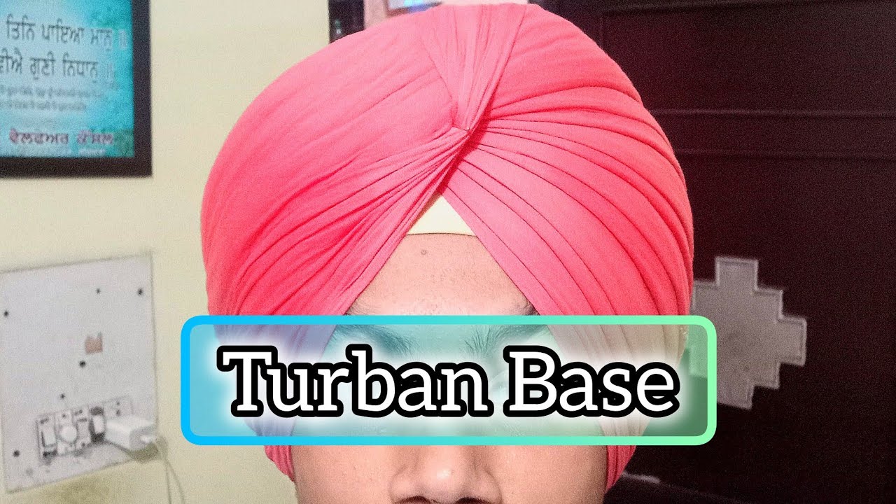 Easy Turban base for beginner's 👳 #turbanator #trendingshorts - YouTube