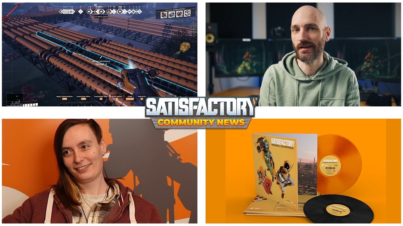 Satisfactory Community News | Q1 2025 - YouTube