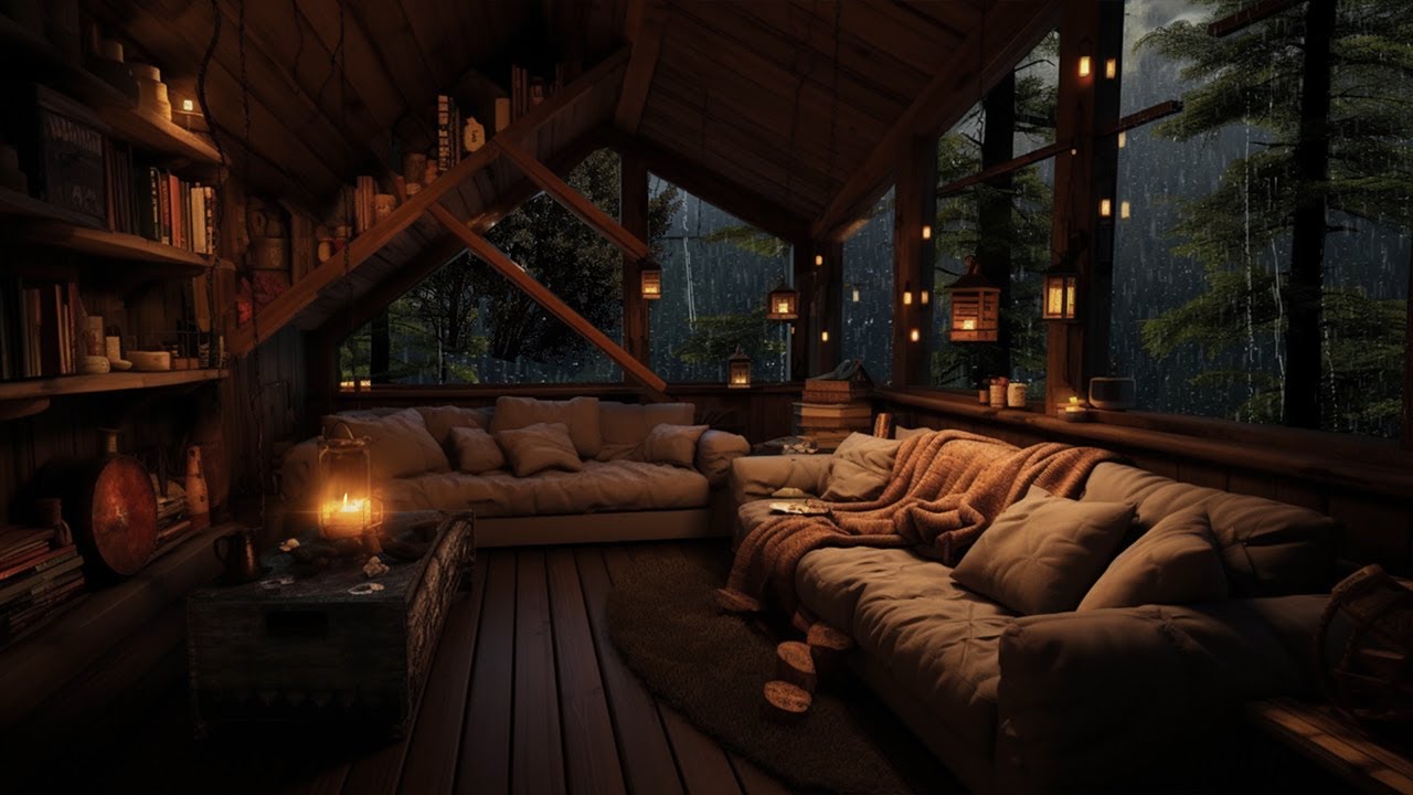My Secret Place When I Want To Be Alone🌙The Hideout Ambience Calming ...