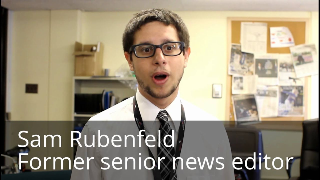 Samuel Rubenfeld talks with The Hofstra Chronicle - YouTube