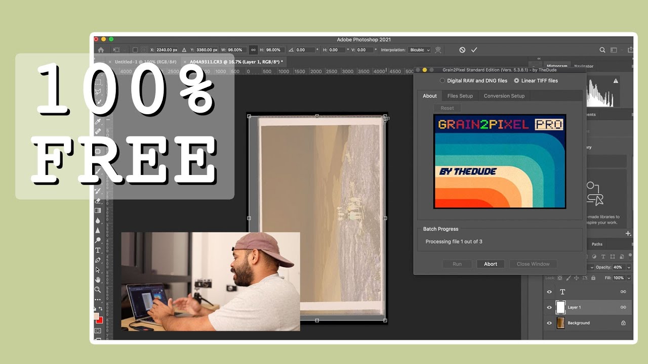 Process your Negative Scans for FREE! using Grain2Pixel (alternative to ...