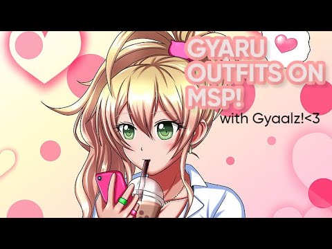 GYARU OUTFITS ON MSP - WITH GYAALZ - YouTube
