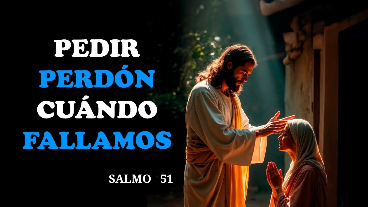 SALMO 51: Oración para PEDIR PERDÓN cuándo hemos FALLADO por David ...