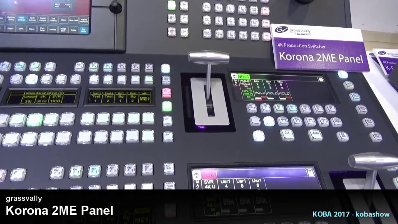 grassvally Korona 2ME Panel : KOBA 2017 Sketch - YouTube