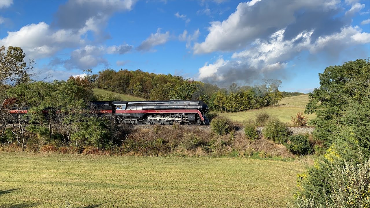 Norfolk & Western Class J No. 611's "New" Steam Whistle Echoes Through ...