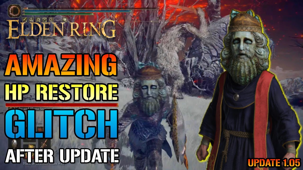 Elden Ring: AMAZING HP RESTORE GLITCH! How To Get Your Health Back ...