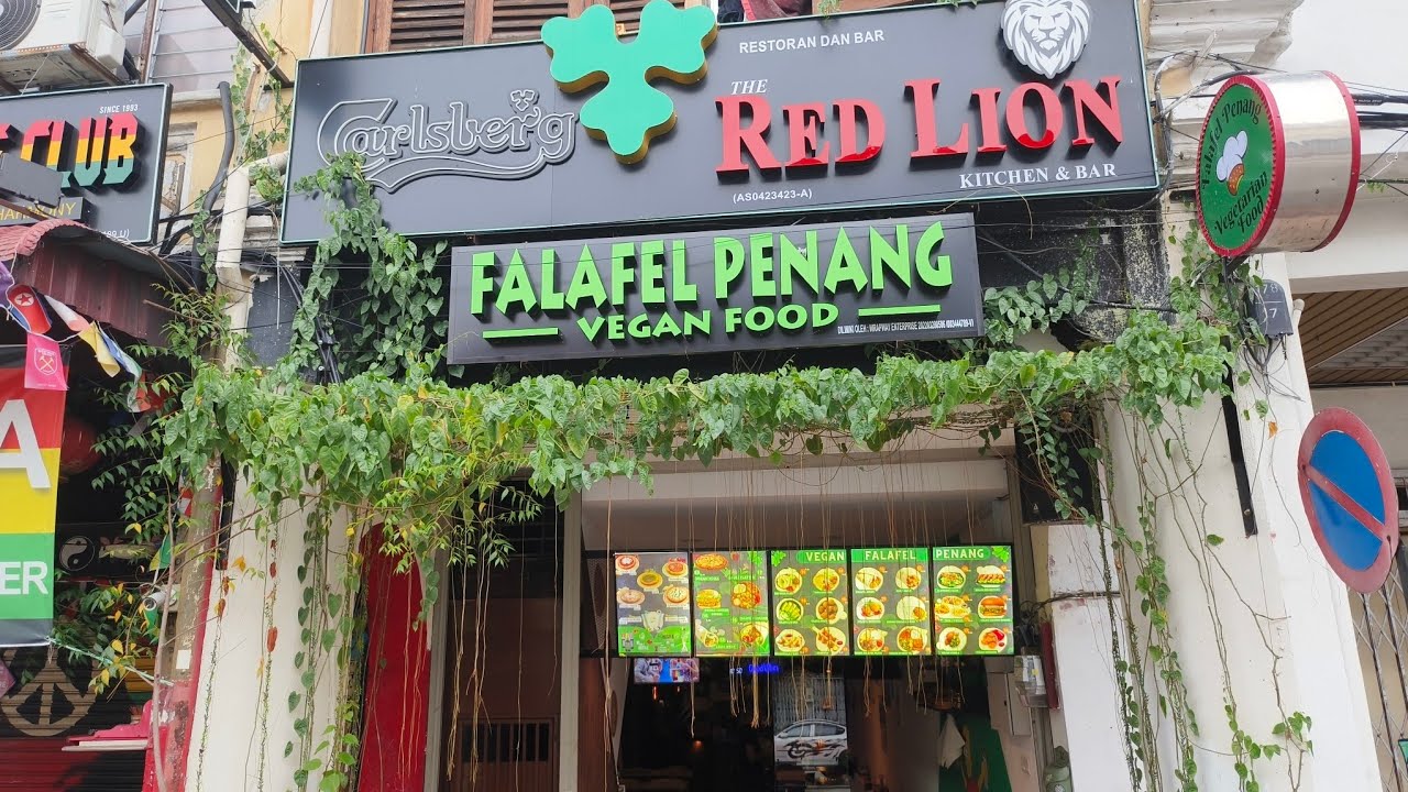【蔬悅】06- Penang 槟城 | George Town | Falafel Penang Vegan Food | 异国风味 | 中东 ...
