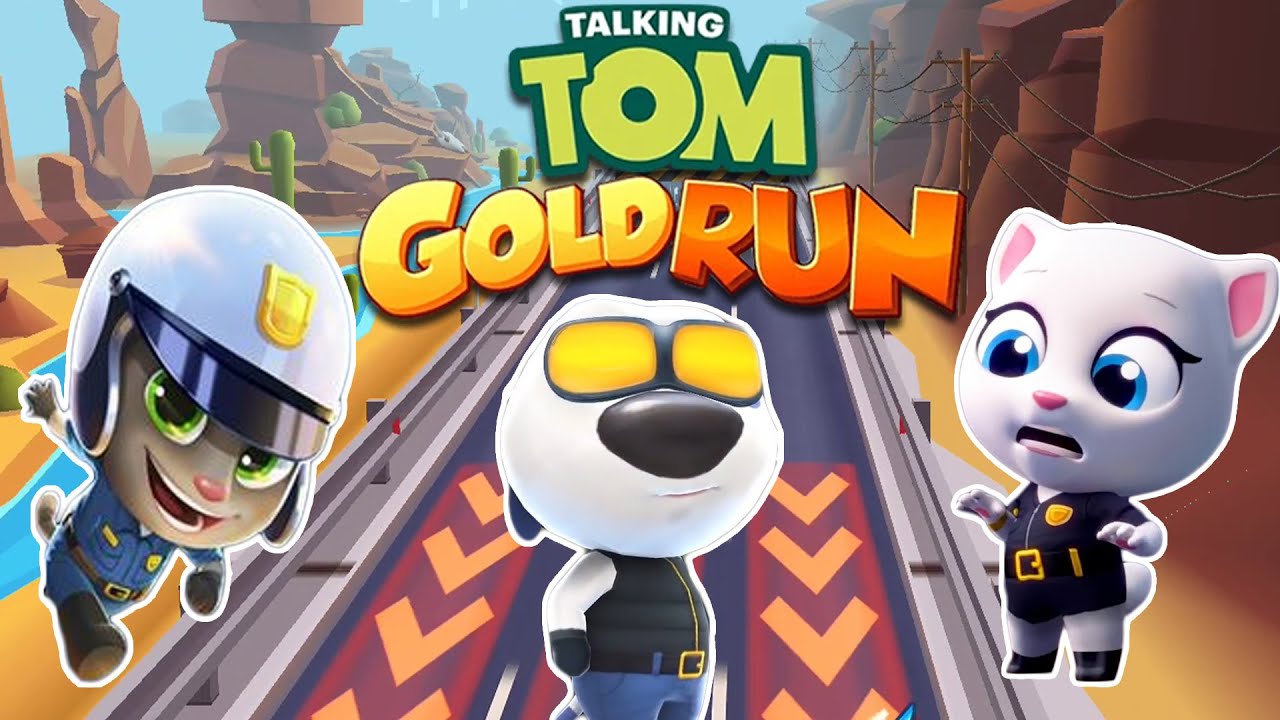 RACE COMPILATION [FULL SCREEN] | Talking Tom Gold Run Race Gameplay ...