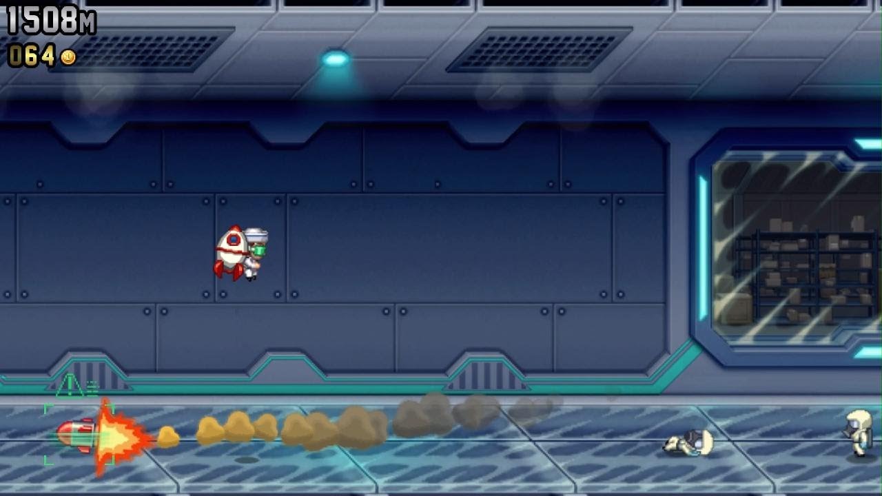 Jetpack Joyride تروفي strong arm tactics - YouTube