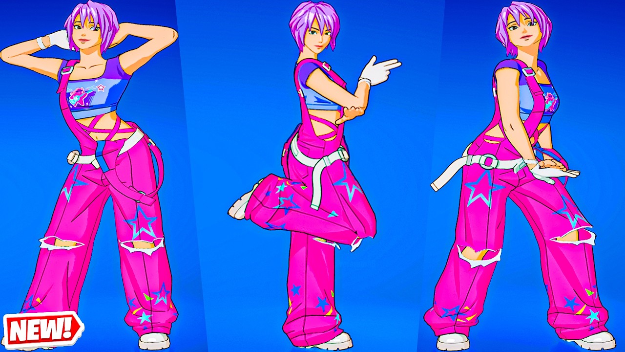 Fortnite Joss Skin Showcase Thicc 🍑😍 Top Tiktok Dances & Emotes 😘 New ...