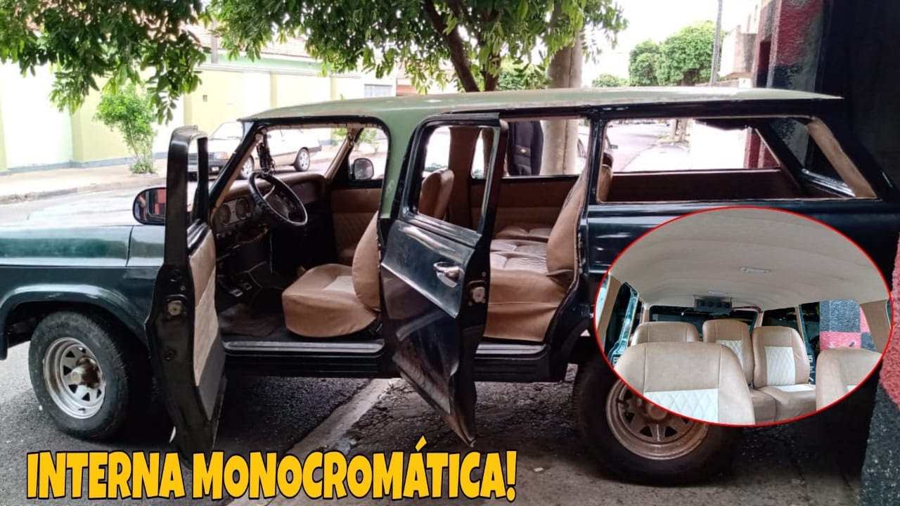 CHEVROLET VERANEIO INTERNA MONOCROMÁTICA! - YouTube