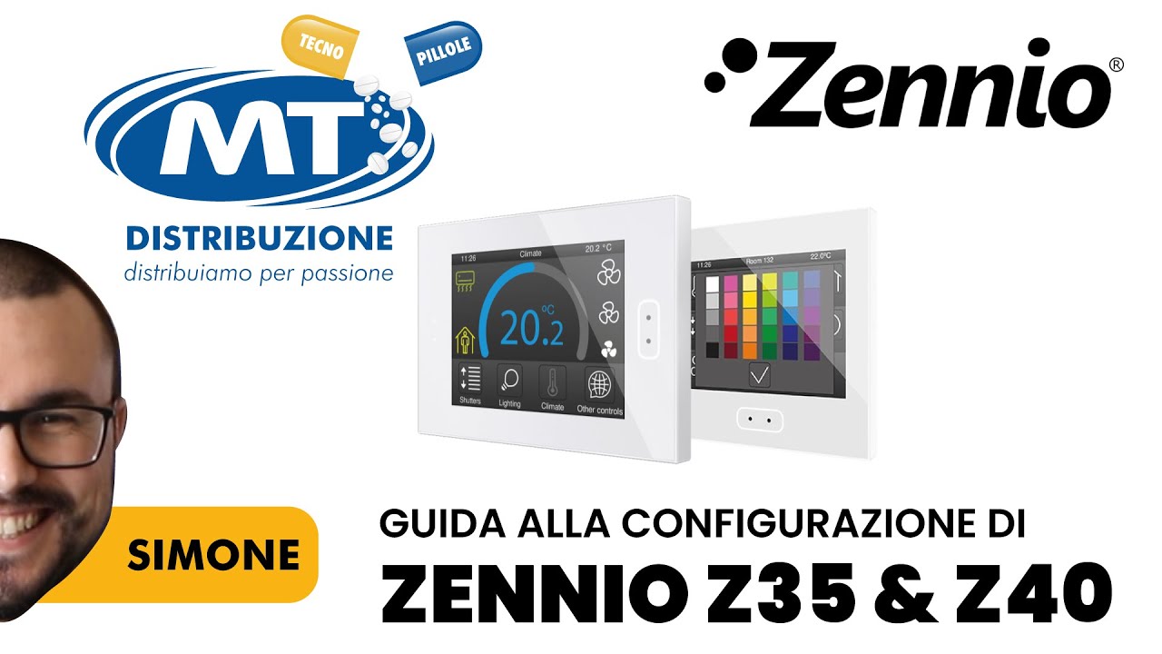 Configurazione Zennio Z40 - Z35 - YouTube