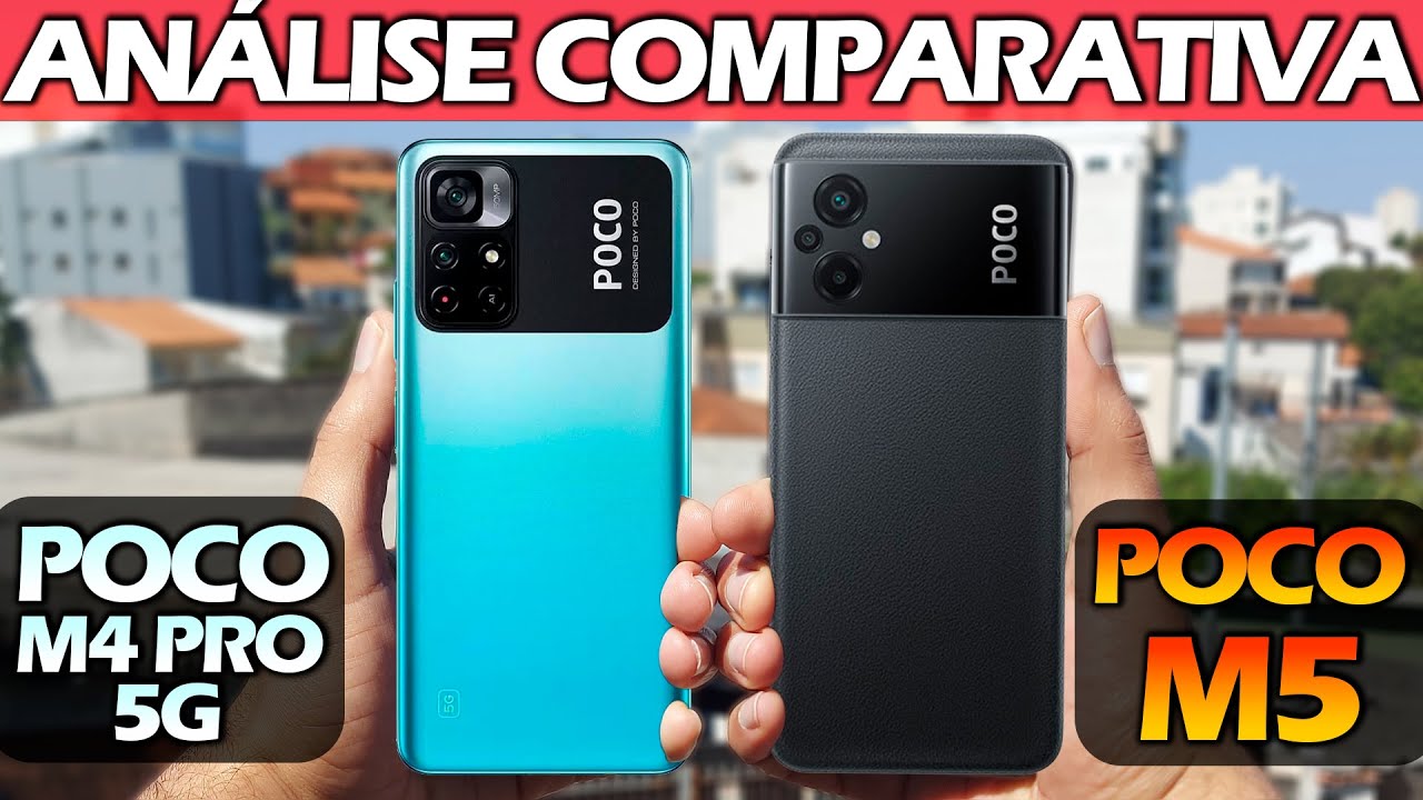 POCO M5 vs POCO M4 Pro 5G Quais as Diferenças - YouTube