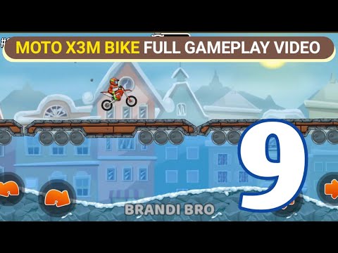 Moto x3m Bike Racing Games - Part 9 Full Gameplay Walkthrough - YouTube