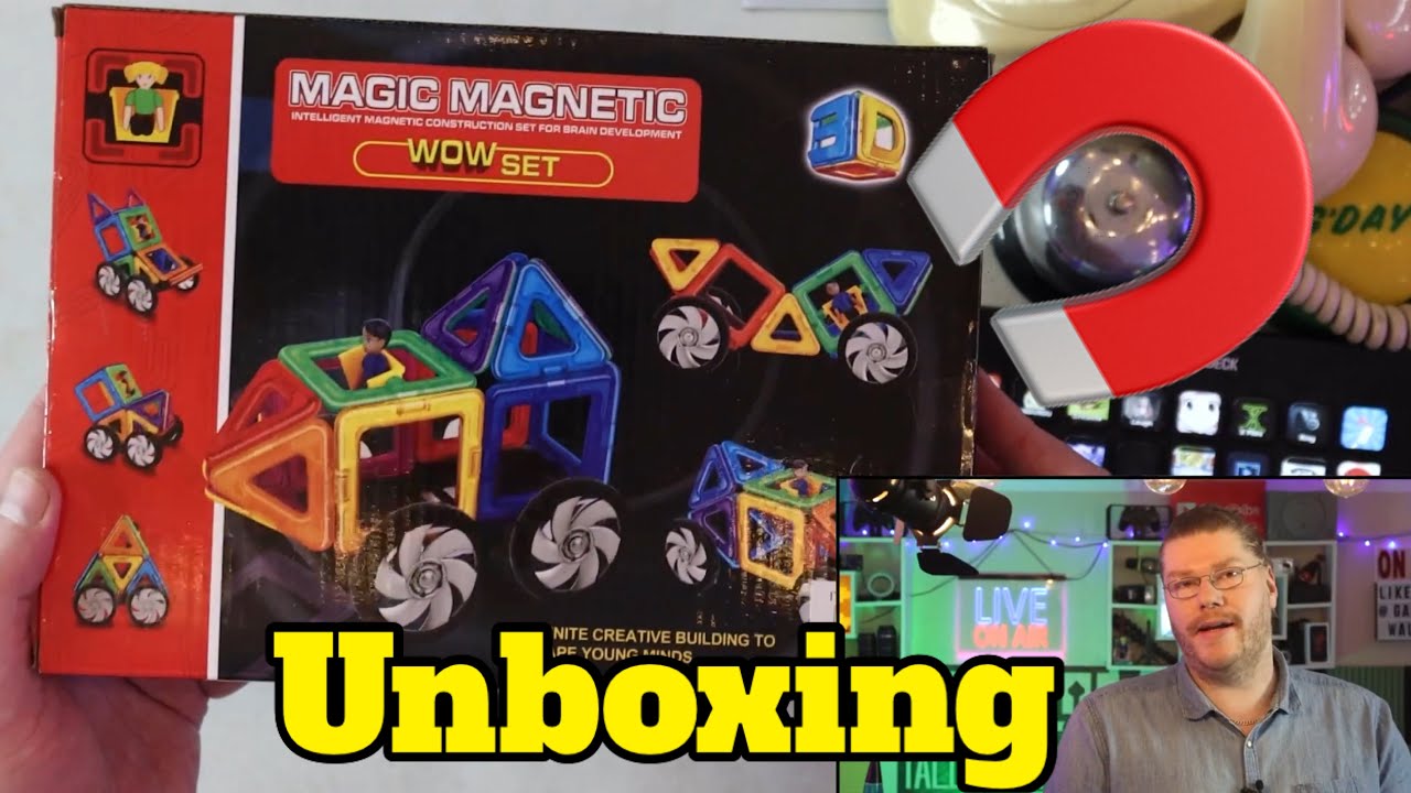 Magnetic Car Unbox Review - YouTube