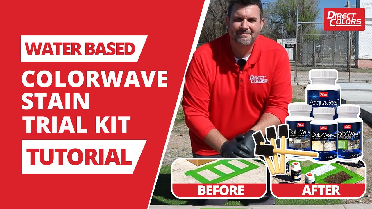 DIY ColorWave® Stain Trial Kit Tutorial | Transform Your Space with ...