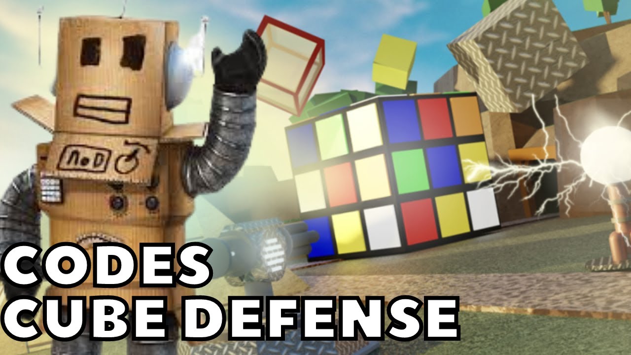 TODOS OS CODES DO CUBE DEFENSE NO ROBLOX - YouTube