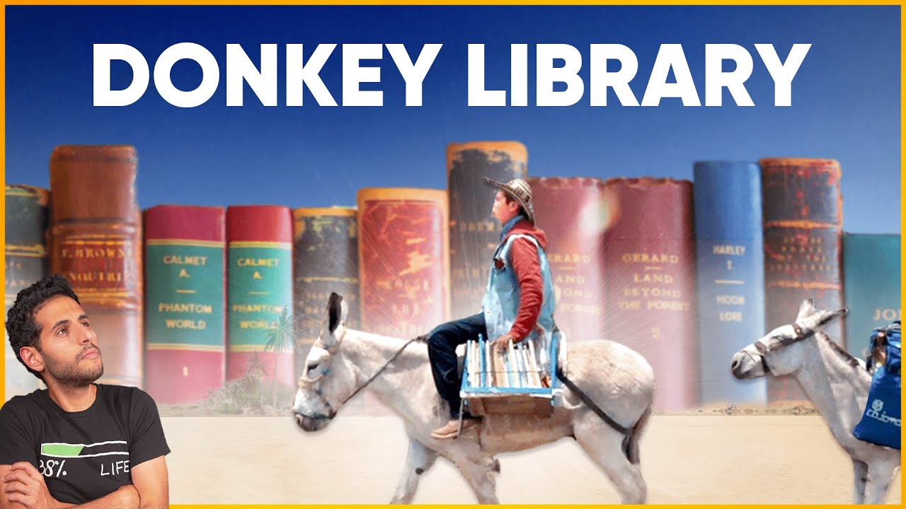 How These Donkeys Are Helping Kids To Read - YouTube