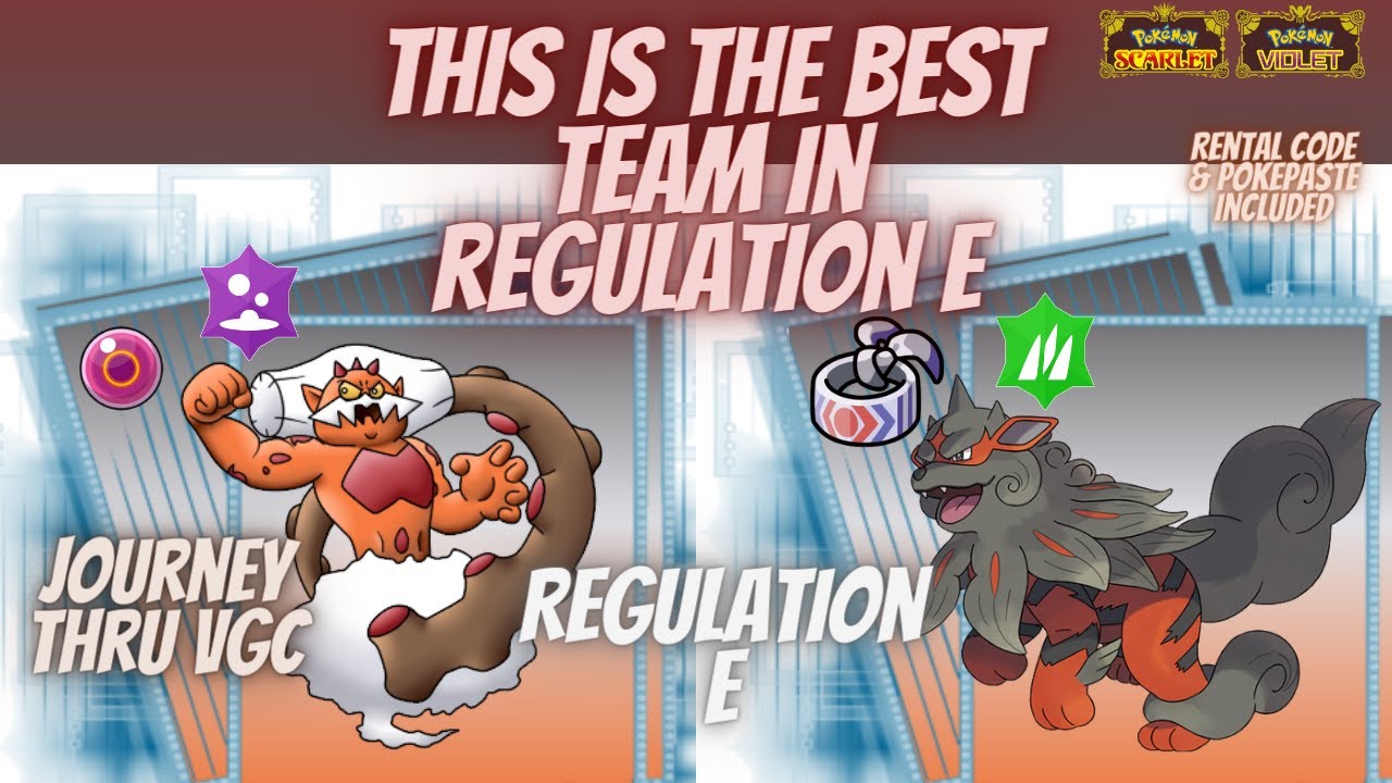 THIS is the BEST team in REGULATION E (Pokemon Scarlet & Violet ...