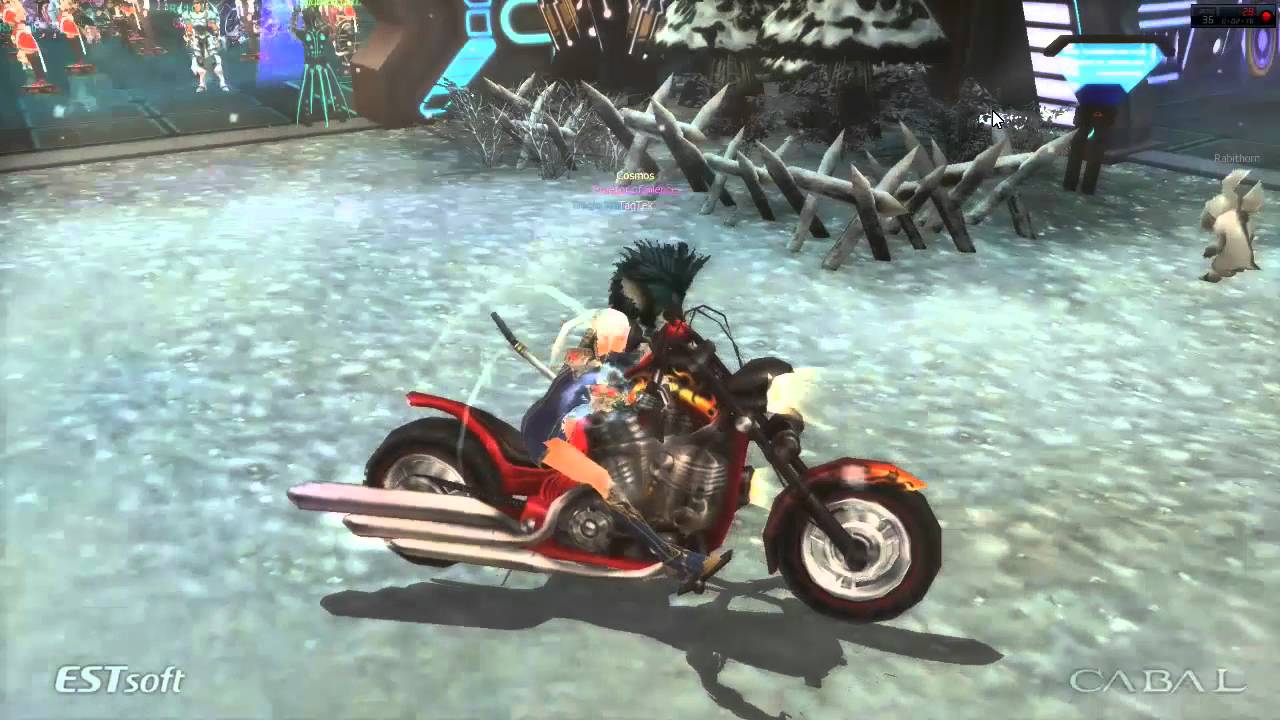 Cabal Online - Bike Deco [Red Flare] - YouTube