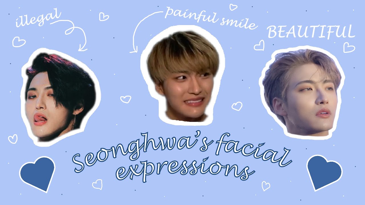let’s talk about SEONGHWA’S facial expressions [FUNNY EDITING ;D] - YouTube