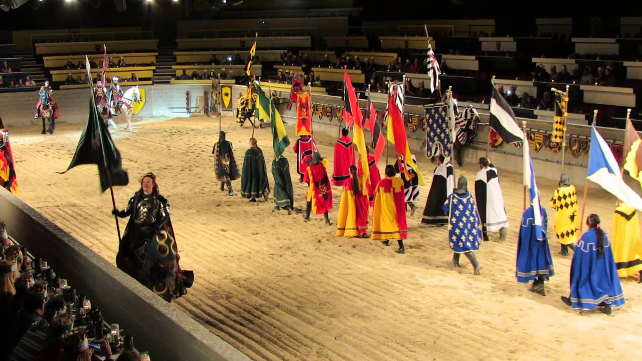 Medieval Times Toronto knight introduction - YouTube