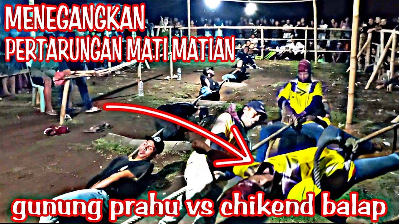 PERTARUNGAN MATI MATIAN GUNUNG PRAHU (kramat) 🆚 CHIKEN BALAP (purut) # ...