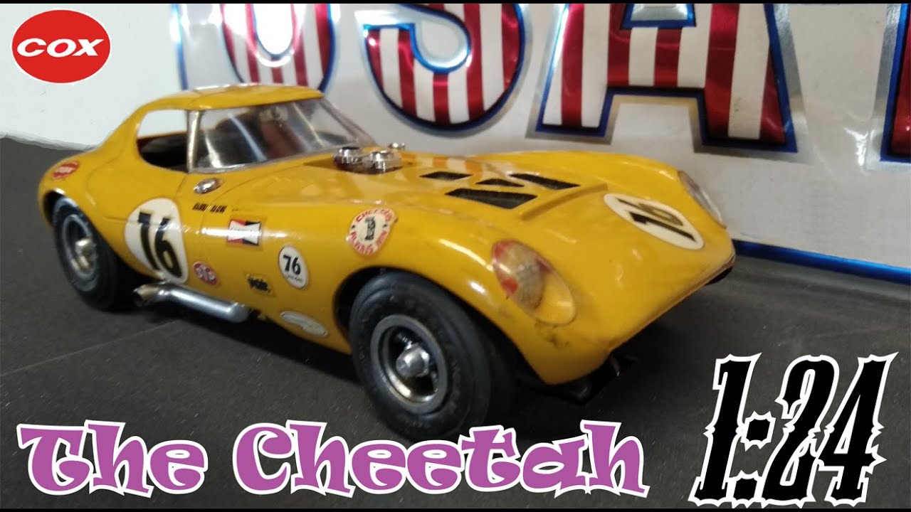 Refreshing a 1965 COX Cheetah slot car. - YouTube