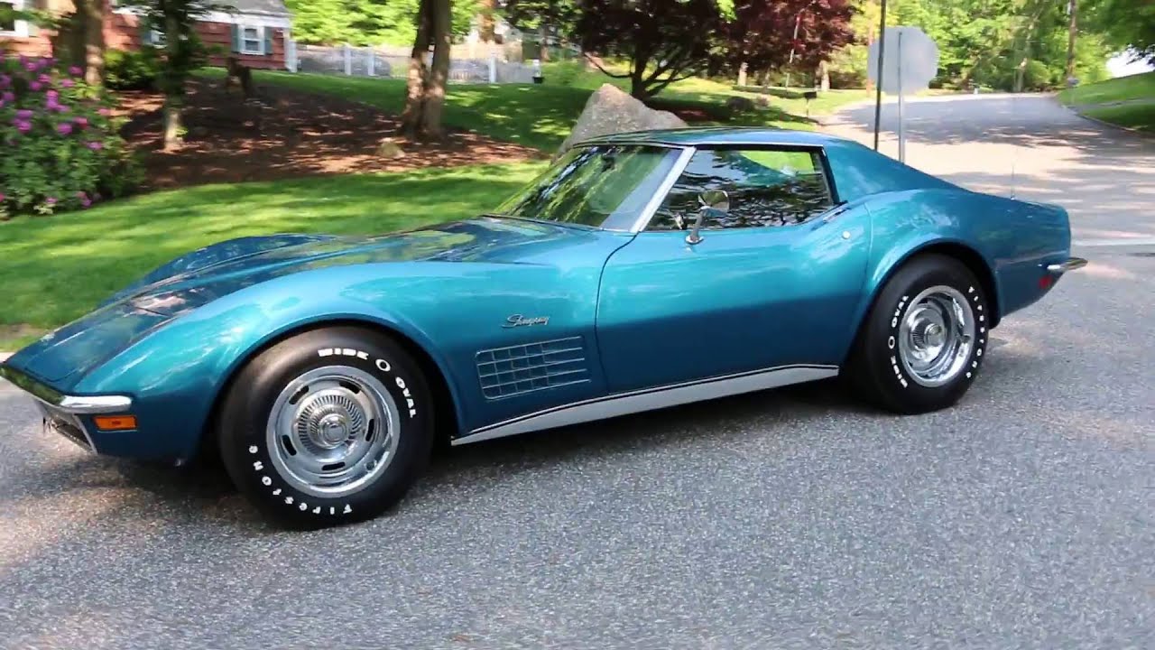 1972 Chevrolet Corvette Survivor For Sale~Bryar Blue~350~Original with ...