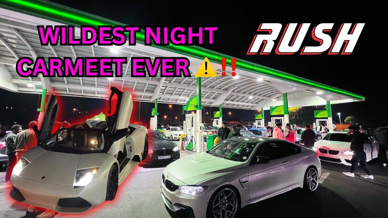 THE WILDEST RUSH NIGHT CARMEET!! - YouTube