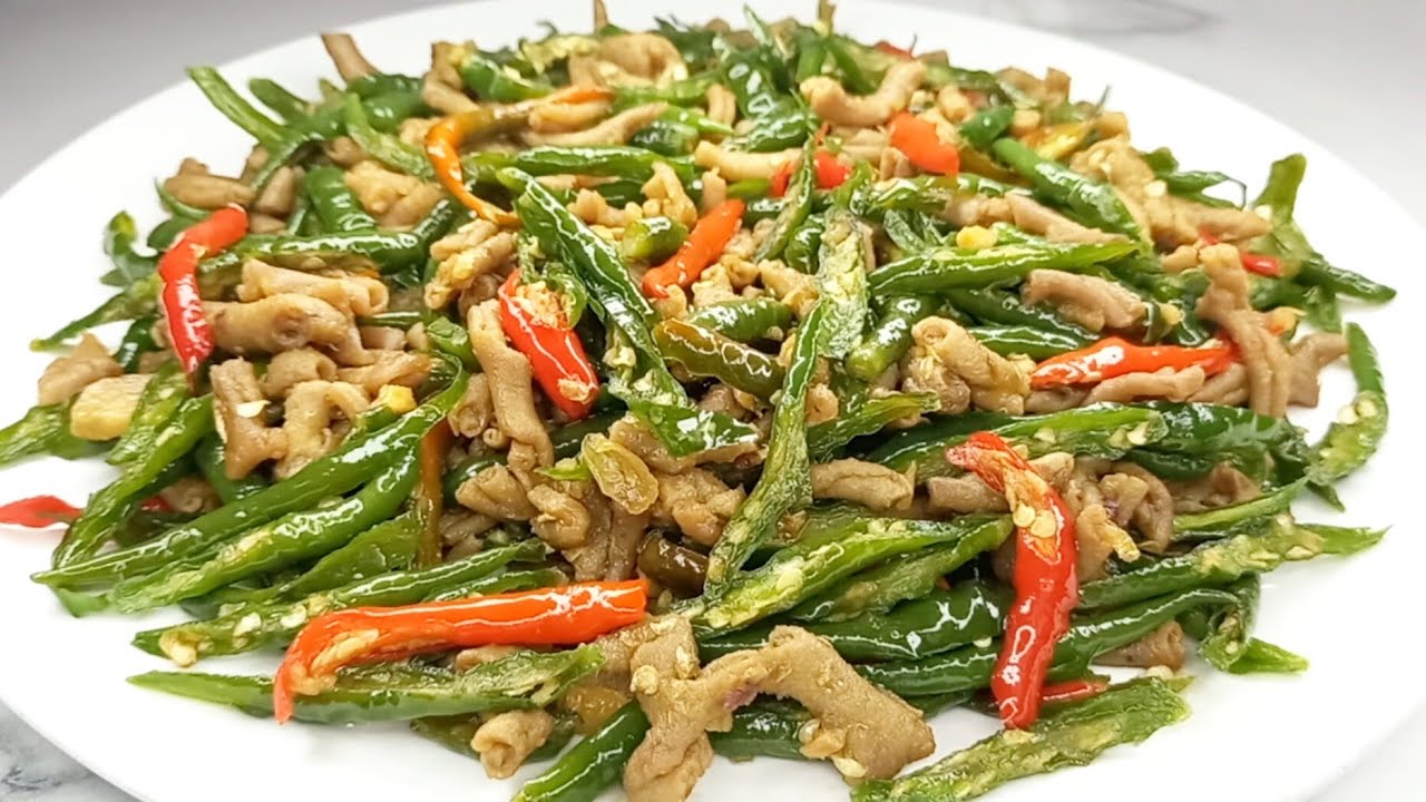 ENAKNYA RESEP OSENG LOMBOK IJO USUS AYAM INI, BEGITU MATENG LANGSUNG ...