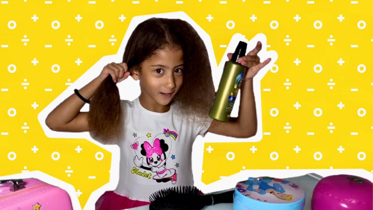 Juega al SALÓN DE BELLEZA #1 Sofía PEINA y recoge su PELO RIZO. - YouTube