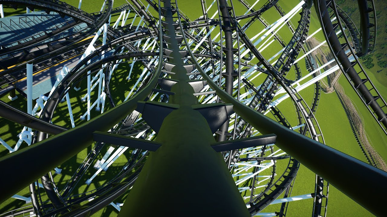 The Most Compact Roller Coaster Before And After Smoothing | POV ...