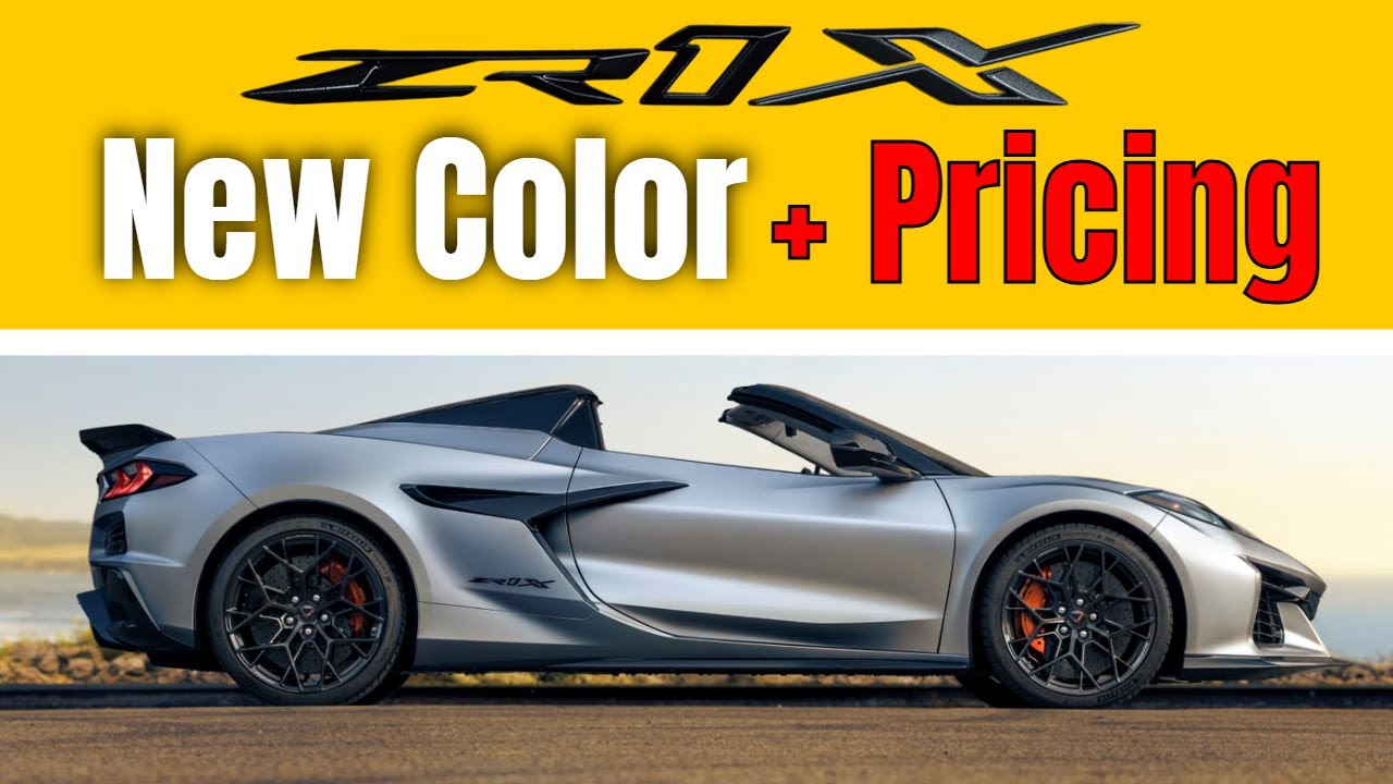 2026 Corvette ZR1X Quail Silver Edition and Price Revealed with Matte ...
