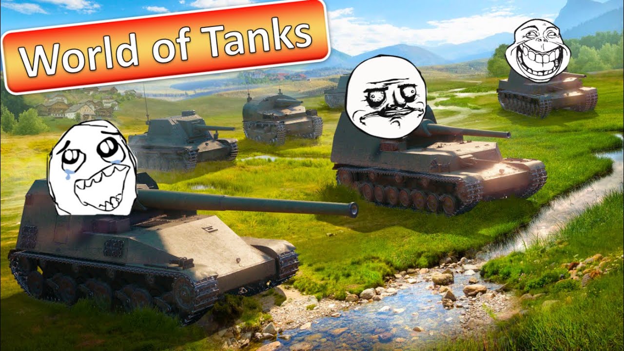 World of tanks funny moments, wot funny tanks, best replays wot - YouTube