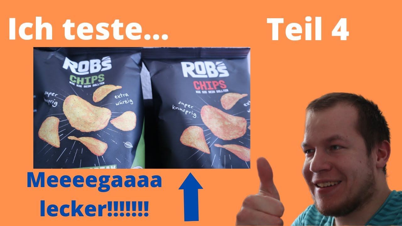 THEMA: Ich teste...(Teil6) CrispyRob Chips→Sorten: Sour Cream und ...