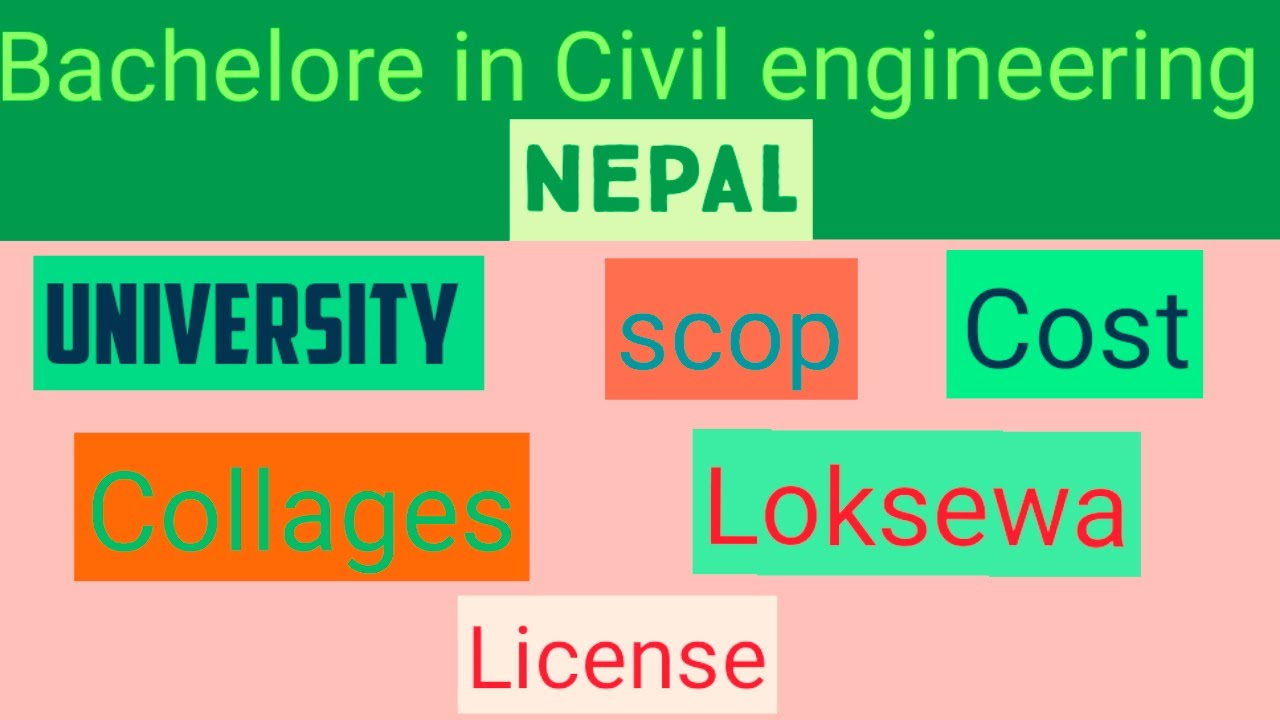 Civil Engineering in Nepal Full Details // Bachelore in Civil ...