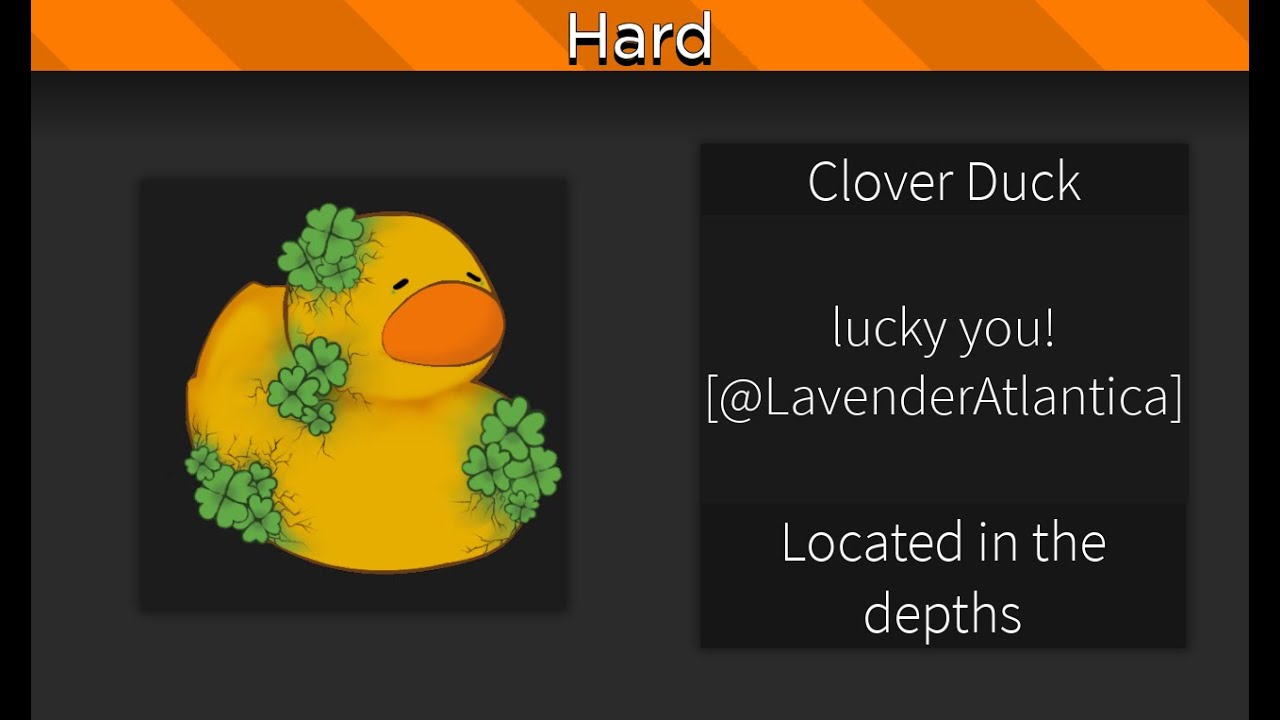 How to get Clover Duck - Find The Ducks - YouTube