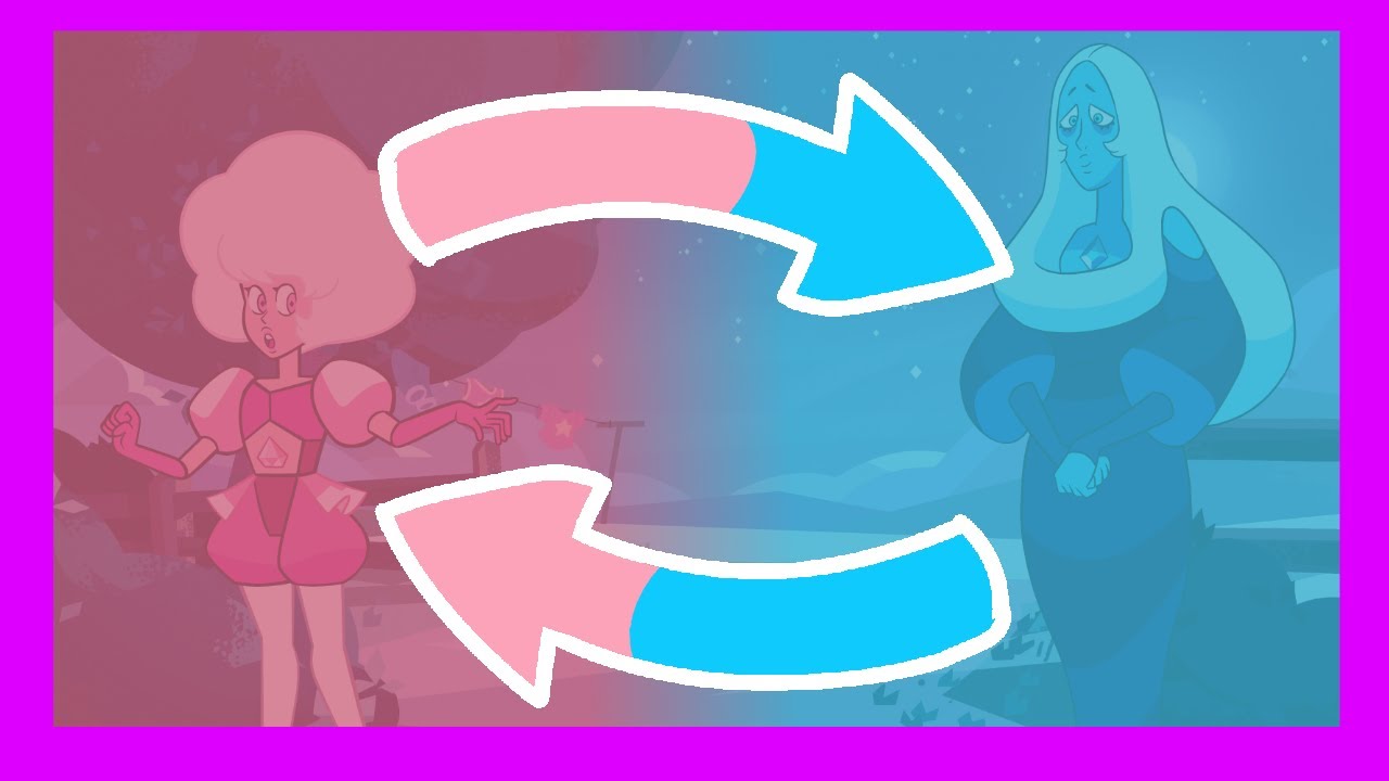 COLOR SWAP: Pink Diamond & Blue Diamond / Blue Quartz - YouTube