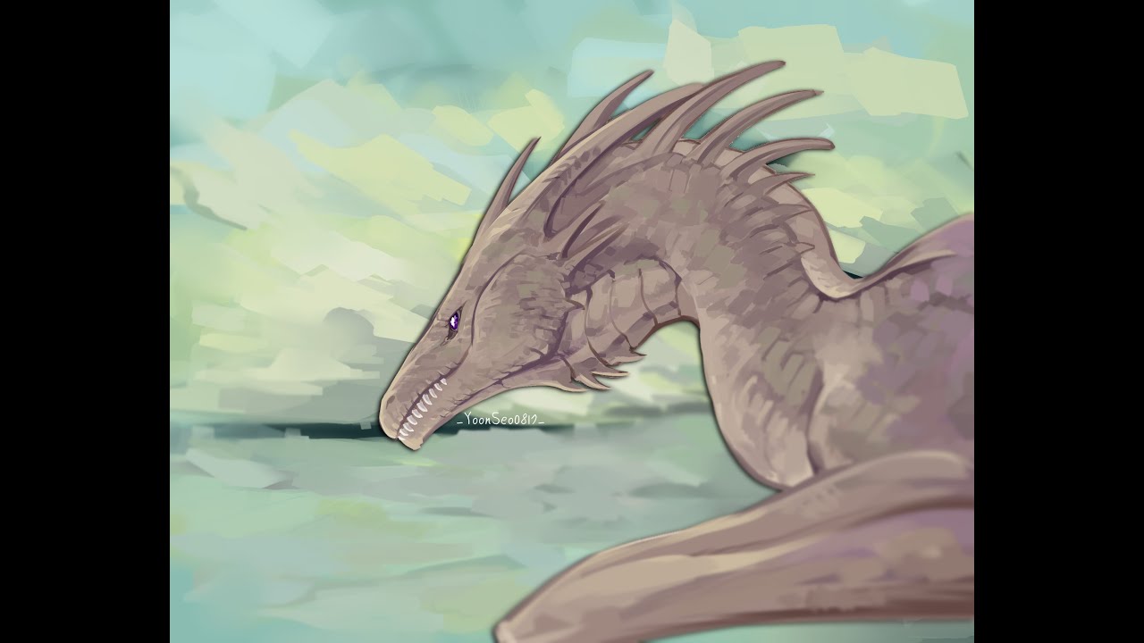 01. Dragon Speed painting 드래곤 스피드 페인팅 / Clip Studio. - YouTube