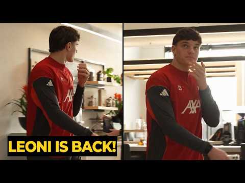 Giovanni Leoni was seen returning to Liverpool’s training camp today ahead of Man City